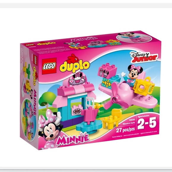 Lego | Toys | Lego Duplo Minnie Mouses Caf And Plane Set | Poshmark